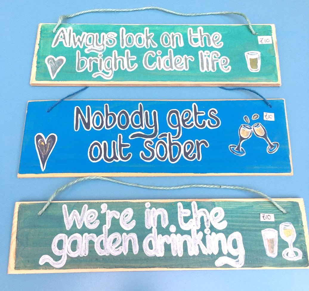 Rosey Reed Handmade Wooden Signs – Coastal Craft Collective