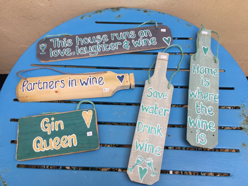 Rosey Reed Wooden Signs – Coastal Craft Collective